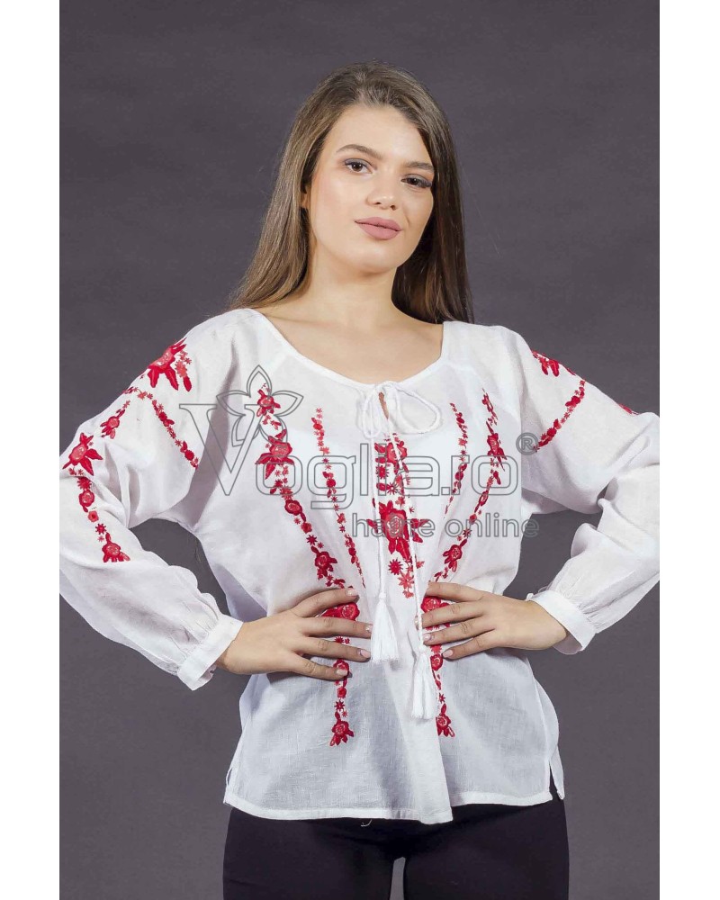 BLUZA DAMA TIP IE CU MODEL BRODAT